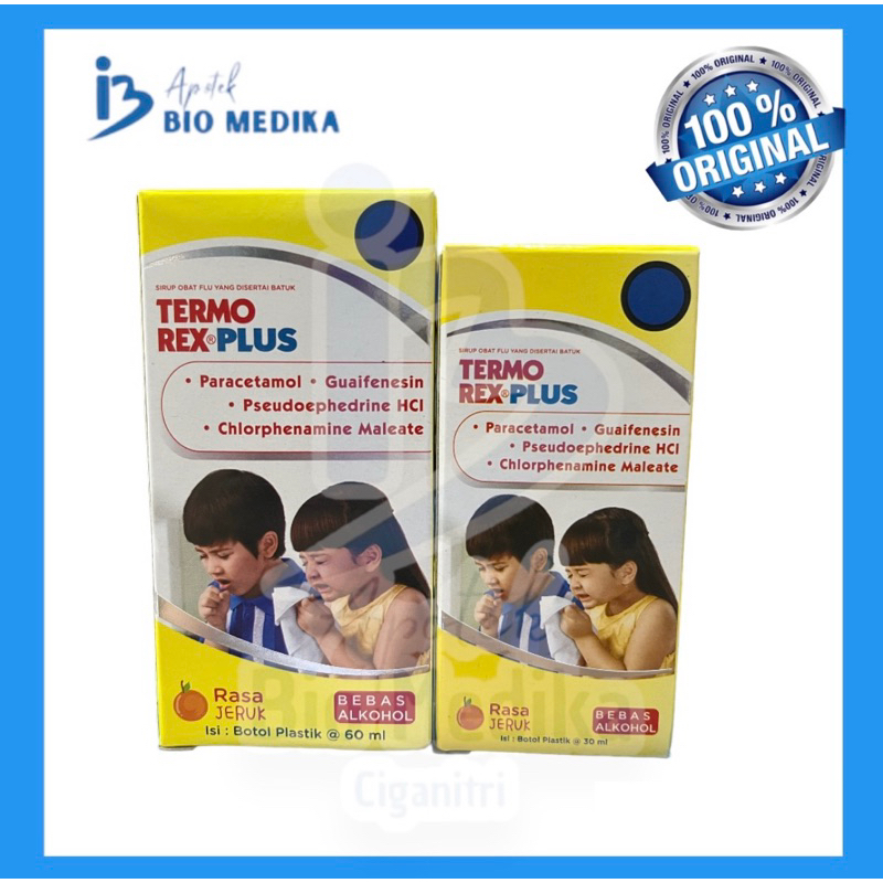 Jual Termorex Plus Batuk Pilek Sirup | Shopee Indonesia
