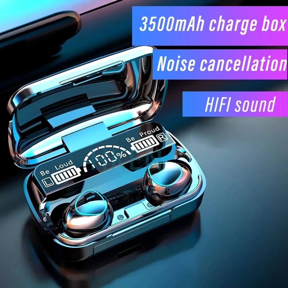 Jual Headset TWS M10 Bass Original Bluetooth Wireless Anti Air ...