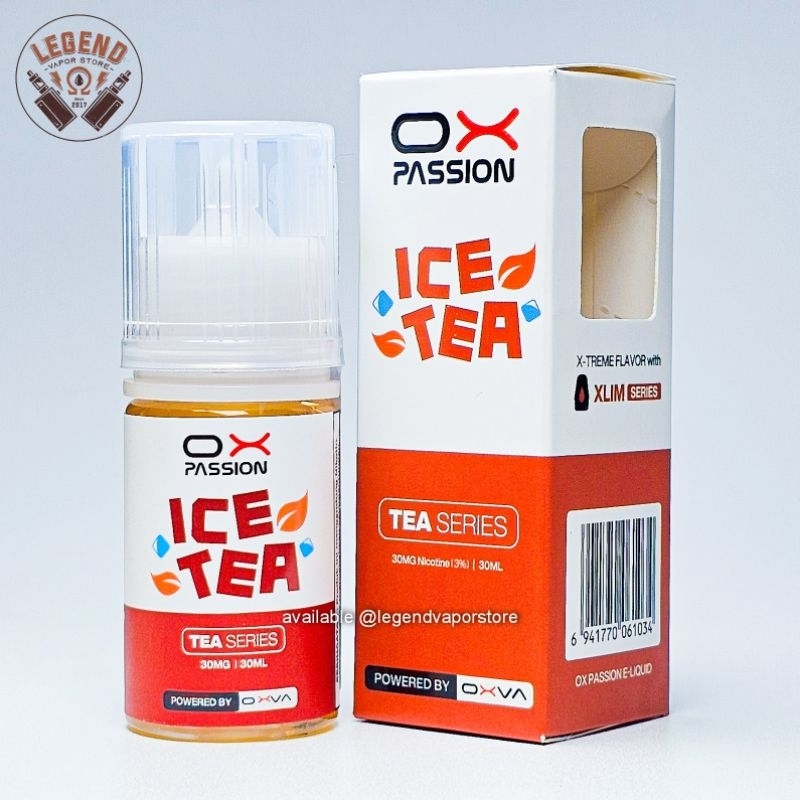 Jual SALT NIC - LIQUID OX PASSION Ice Tea 30ML 30MG AUTHENTIC By OXVA ...