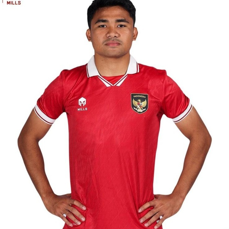 Jual TOP PRODUCT MILLS Timnas Indonesia Jersey Home Player Issue ...