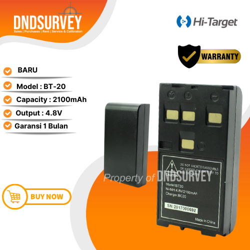 Jual Baterai BT20 For Total Station Hi-Target ZTS-120R | Shopee Indonesia