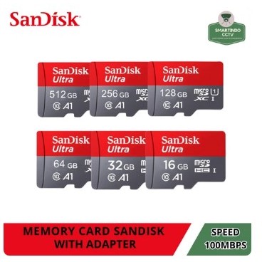 Jual Memory Card 16GB/32GB/64GB/128GB/256GB/512GB Original | Shopee ...
