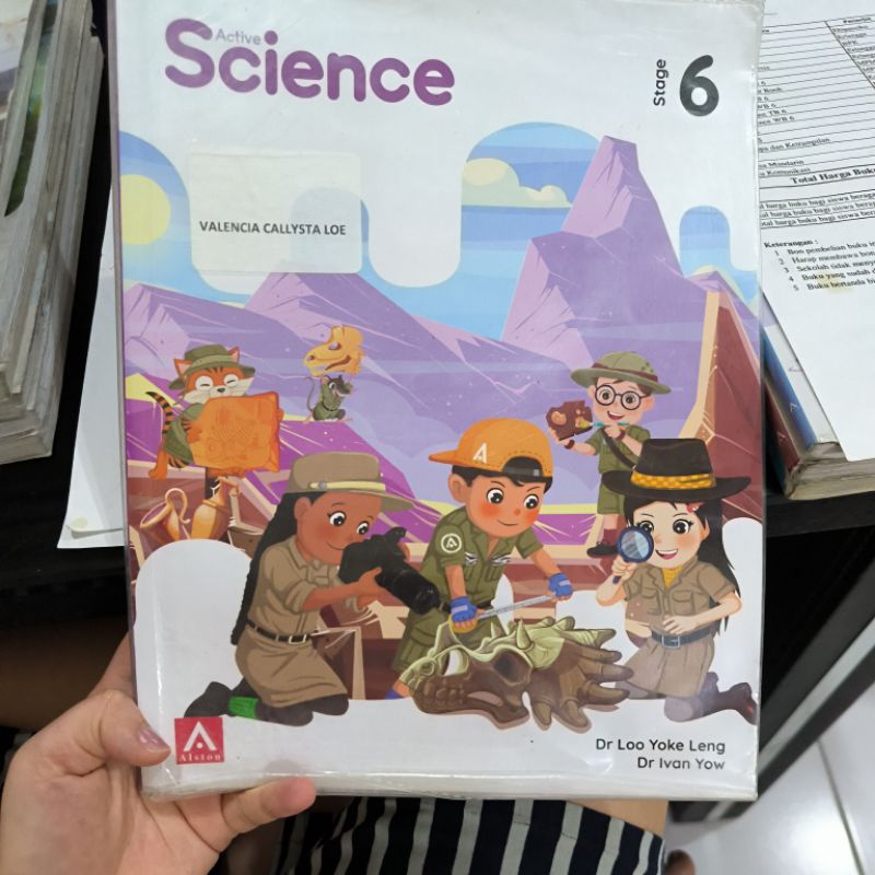 Jual buku active science stage 6 studentbook bekas pakai | Shopee Indonesia