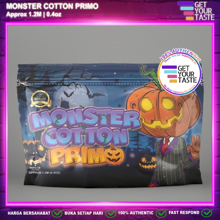 Jual Monster Cotton Primo Candy 0.4oz by Authentic Monster Factory ...