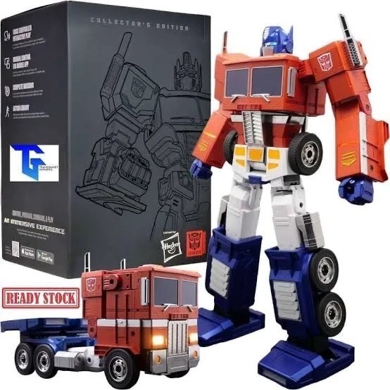 Jual TRANSFORMERS optimus prime ROBOSEN HASBRO Voice Command | Shopee ...
