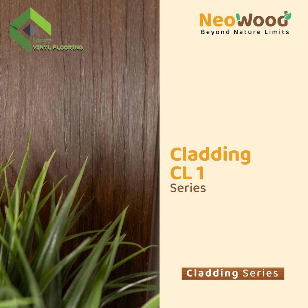 Jual WPC Decking NEOWOOD Cladding CL1 series uk. 26cm x 2,9m tebal 22mm ...