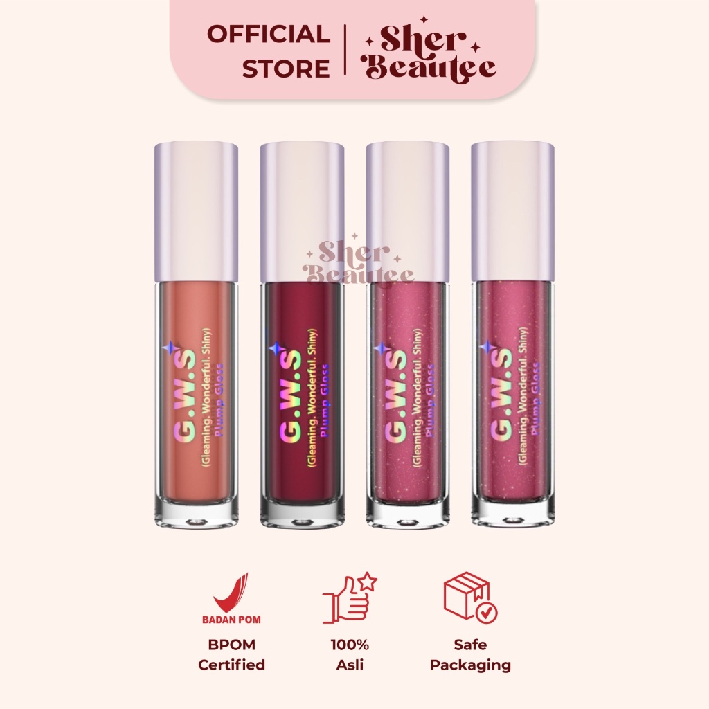 Jual Mother of Pearl G.W.S [Gleaming.Wonderful.Shiny] Plump Gloss 4ml ...