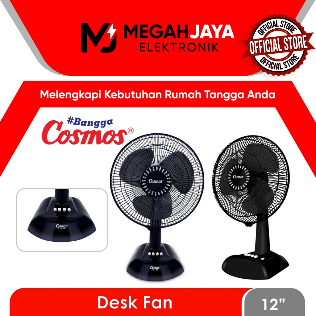 Jual [COD READY] COSMOS DESK FAN / KIPAS ANGIN 12LDA / 12 LDA / 12-LDA ...