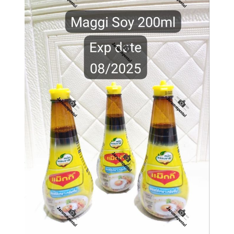 Jual Maggi Soy Bean Dipping Sauce 100ml // MAGGI THAILAND | Shopee ...
