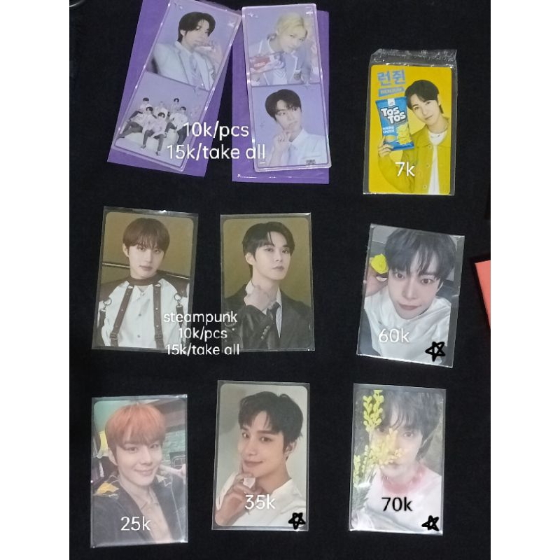 Jual PHOTOCARD OFFICIAL NCT 127 NCT DREAM TOSTOS ENHYPEN NABATI DOYOUNG ...