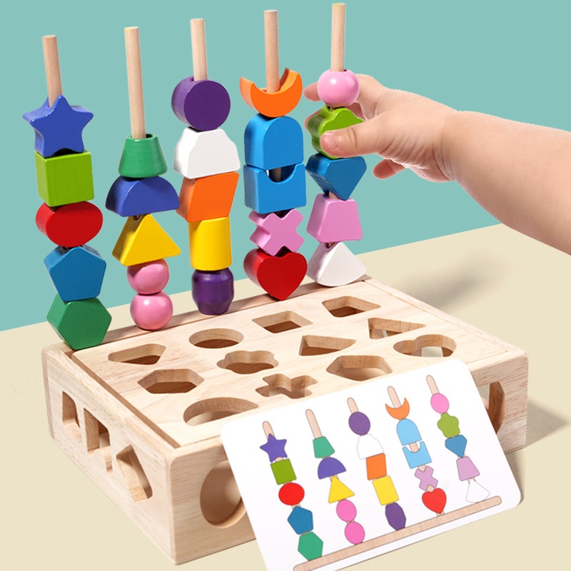 Jual Mainan Edukatif Anak Puzzle Shape Matching Set | Shopee Indonesia