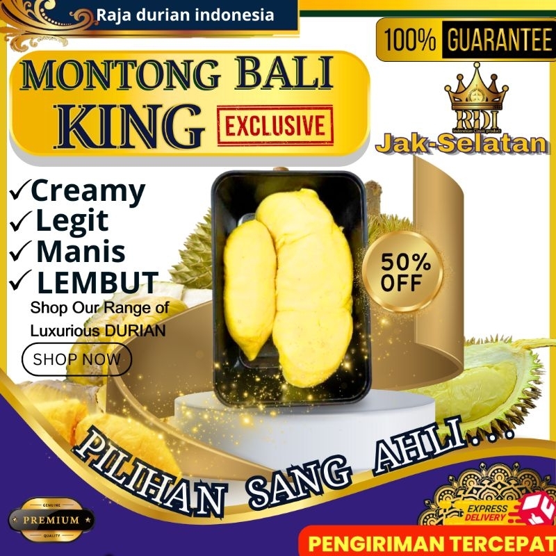 Jual RDI.cab Jak-selatan Durian montong kupas/DURIAN MONTONG/DURIAN KUPAS MONTONG BALI PREMIUM ...