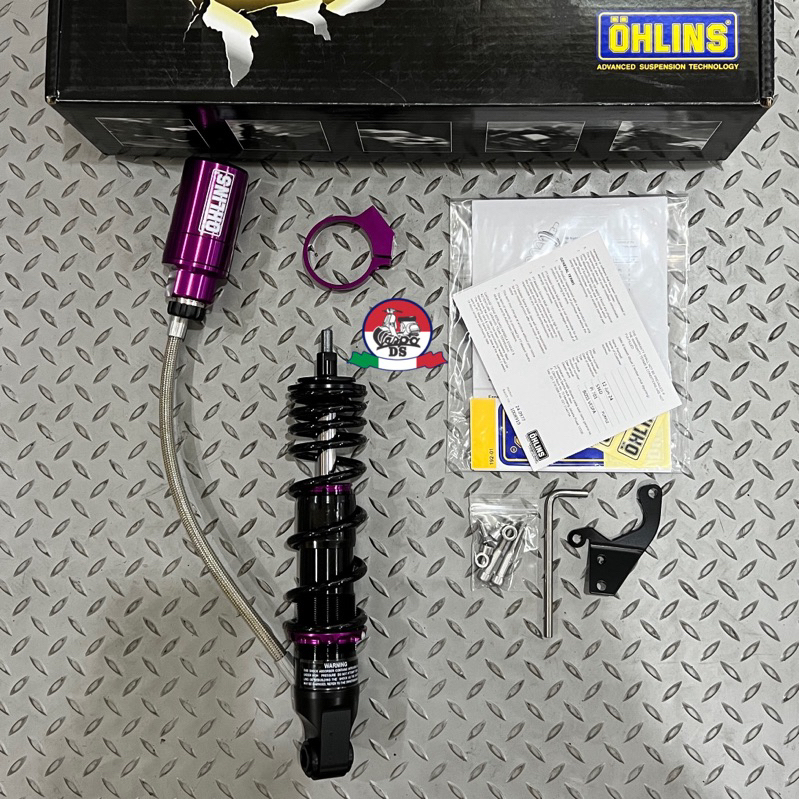 Jual Shock Tabung Pisah Ohlins PI 701 Black Purple Vespa Sprint ...