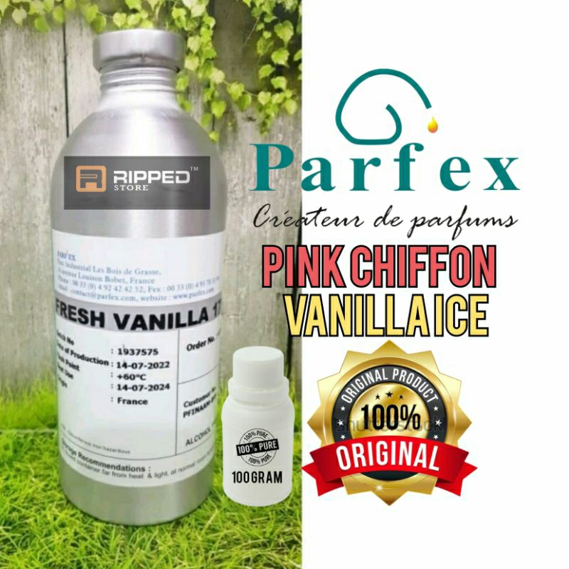 Jual (100ML) BIBIT PARFUM MURNI FRESH VANILA ICE BY PARFEX ORIGINAL ...