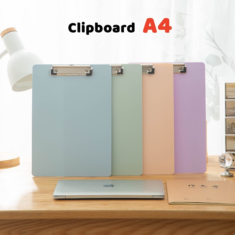 Jual Clipboard A4 Papan Jalan ATK fleksibel ringan Papan Ujian folio ...