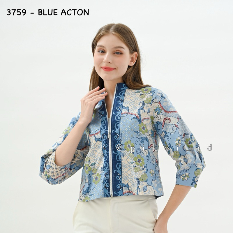 Jual Bomber jaket Batik modern cewek murah / batik kantor wanita ...