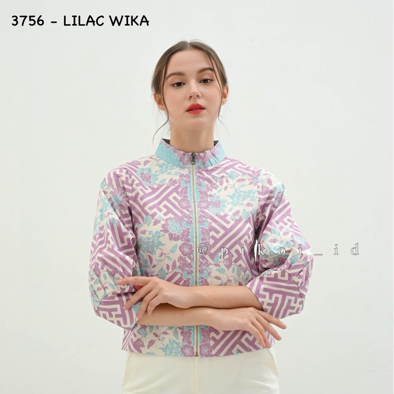 Jual Bomber jaket Batik modern cewek murah / batik kantor wanita ...