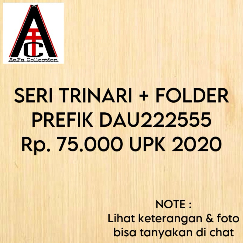 Jual SERI TRINARI (DAU222555 + EXCLUSIVE FOLDER) | Shopee Indonesia