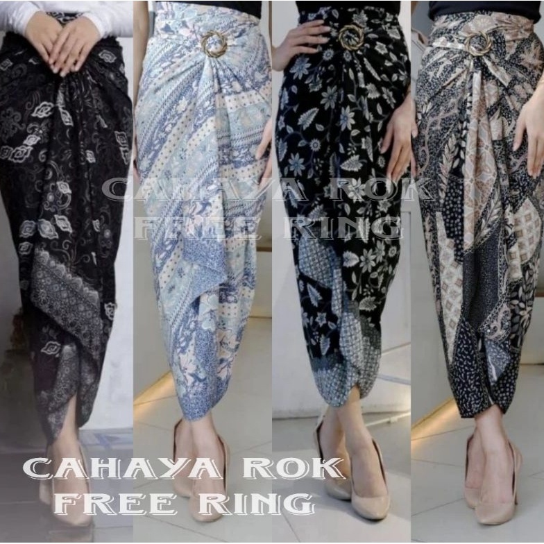 Jual bof95 Rok lilit batik bawahan kebaya Rok wisuda Rok batik by ...