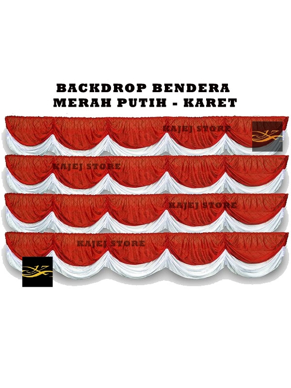 Jual Backdrop Bendera Merah Putih Desain Karet | Shopee Indonesia