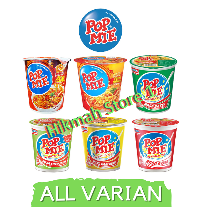 Jual POP MIE POPMIE MIE INSTANT ALL VARIAN PROMO !!! | Shopee Indonesia