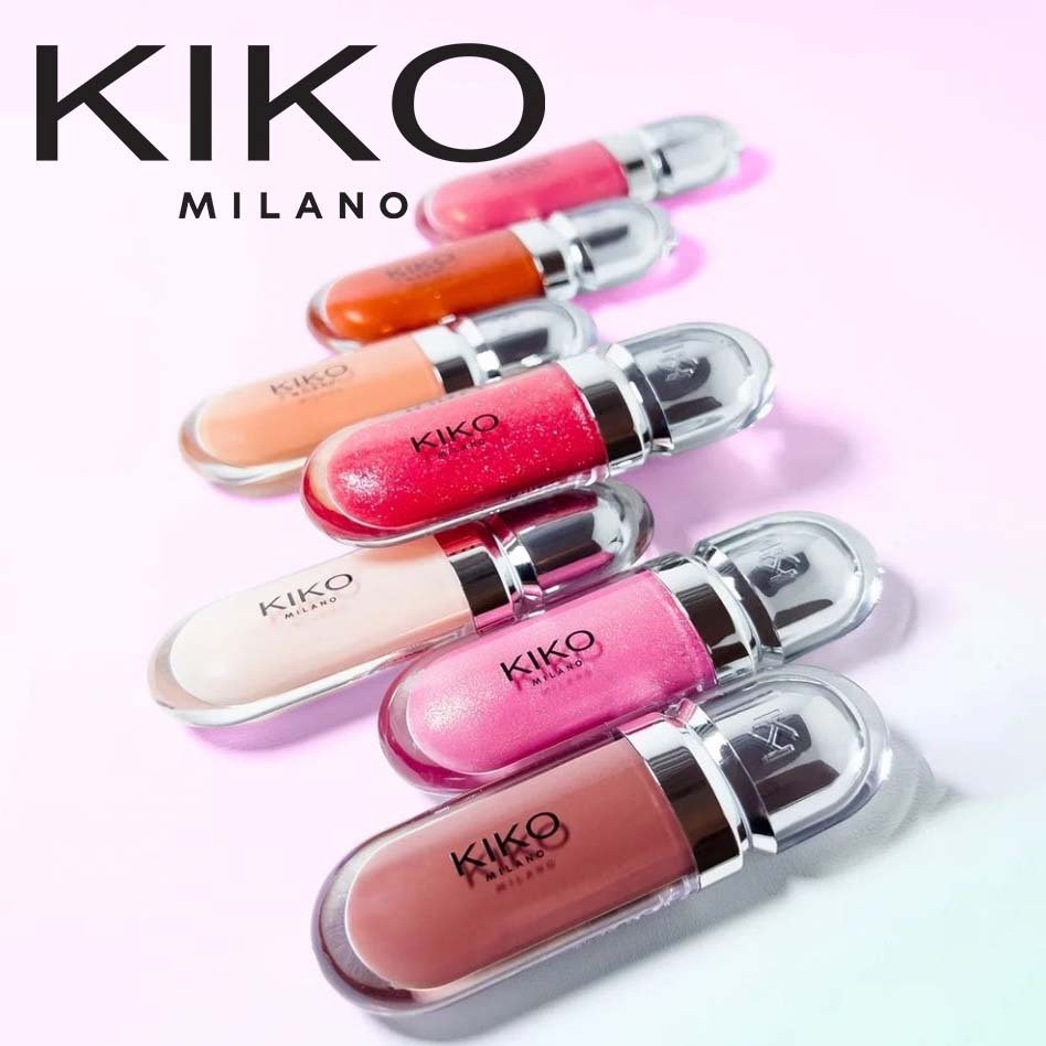 Jual KIKO MILANO 3D Hydra Lipgloss 6.5ml / KIKO Mirror 3D Lip Gloss / KIKO glitter lip glaze ...