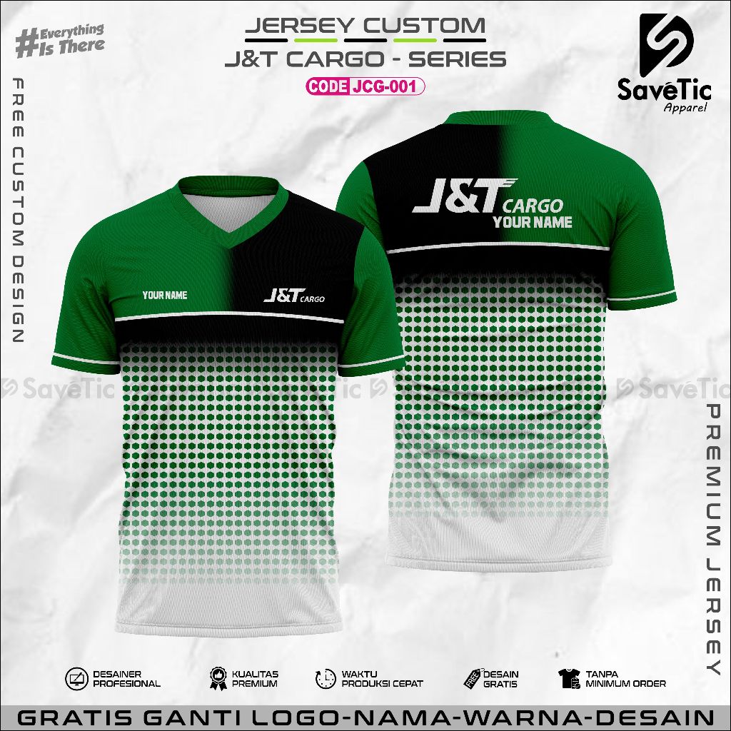 Jual BAJU KAOS JERSEY JNT CARGO FULL PRINTING SUBLIM CUSTOM | Shopee ...