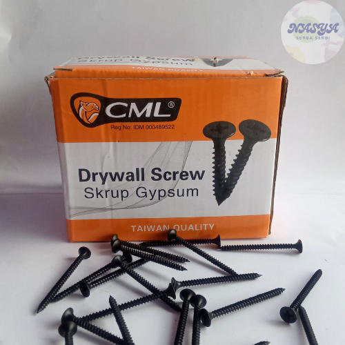 Jual Drywall Screw Skrup Gypsum CML 6x2" (100pcs) | Shopee Indonesia