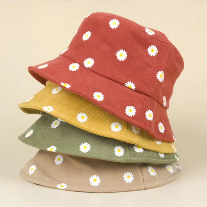 Jual Bucket Anak Motif Daisy | Bucket Anak Bunga | Topi Anak Murah ...