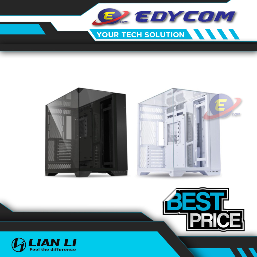 Jual LIAN LI O11 VISION ATX Mid Tower Dual-chamber Case | Shopee Indonesia