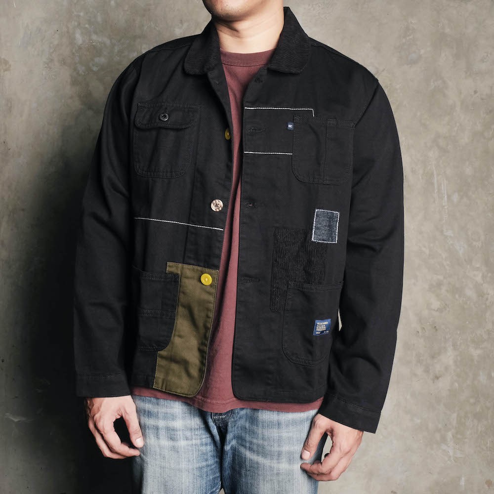 Jual BC Coverall Jacket Barnacle Black | Shopee Indonesia