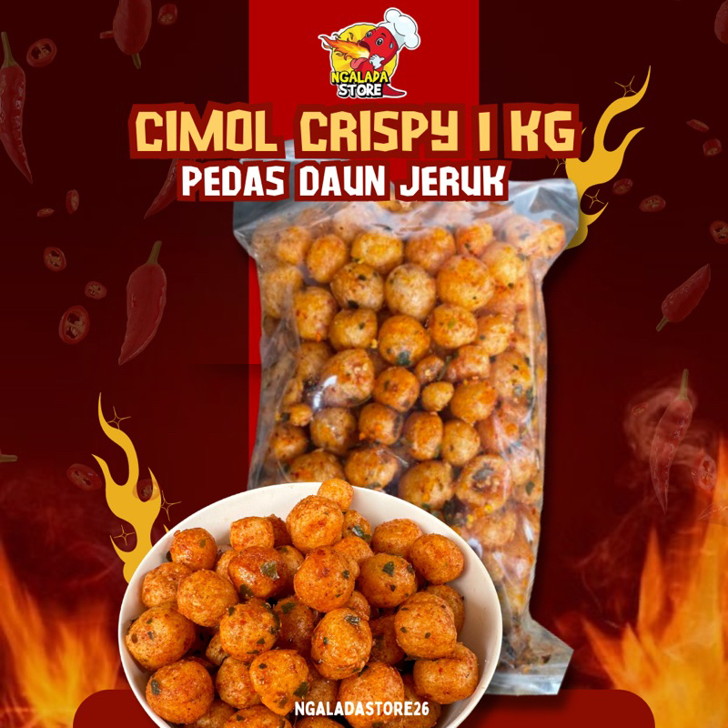 Jual CIMOL CRISPY PEDAS DAUN JERUK 1KG | CIMOL CRISPY ORIGINAL DAUN ...