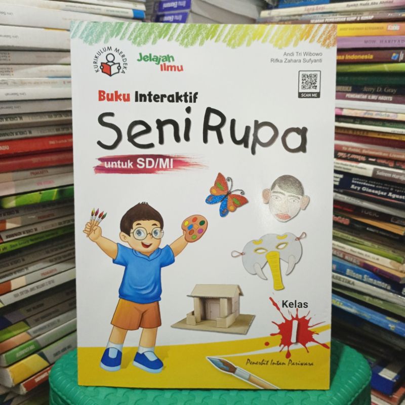 Jual Buku Interaktif Seni Rupa Kelas 1 I SD MI Jelajah Ilmu Penerbit Intan Pariwara Kurikulum ...