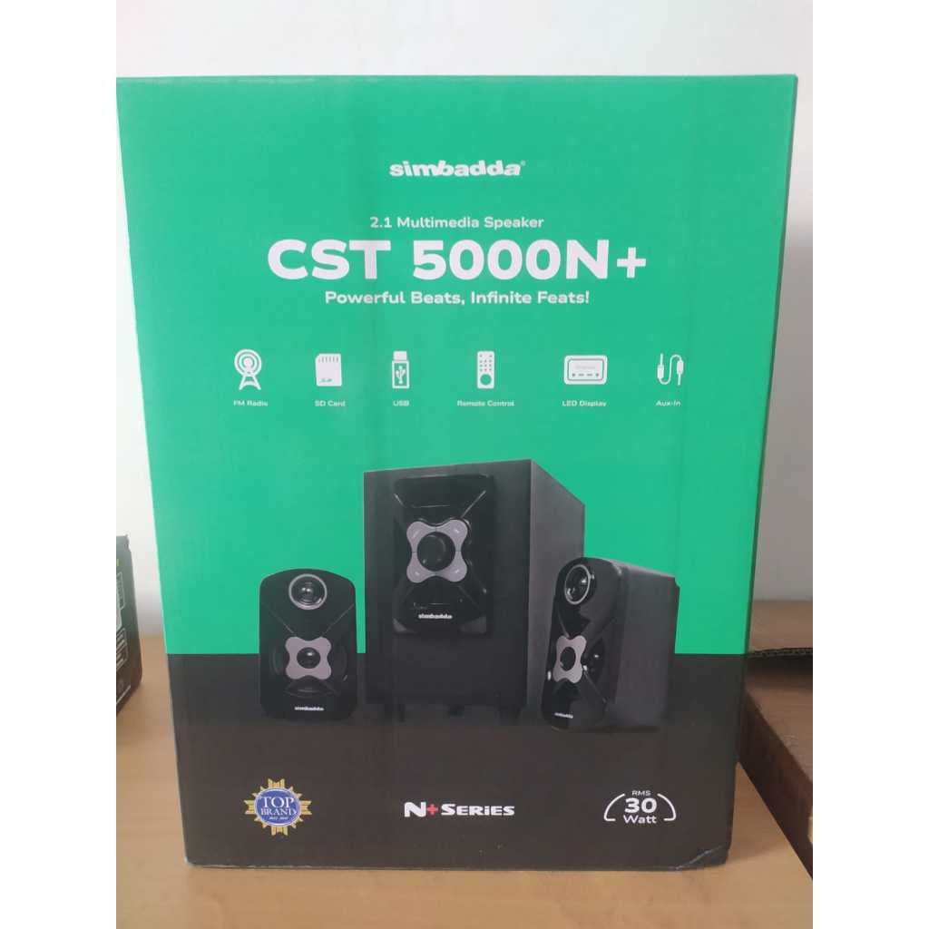Jual Speaker Simbadda CST 5000 N+ - Subwoofer Bass Power - Bluetooth ...