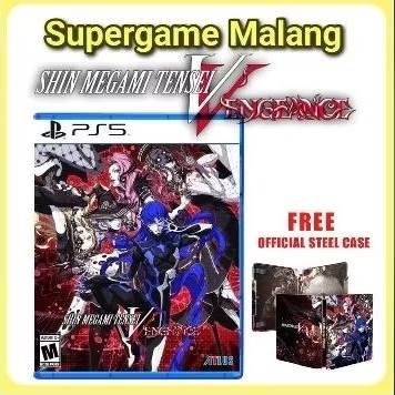 Jual Shin Megami Tensei V Vengeance PS5 SMT 5 Shi PS 5 Cd Game | Shopee Indonesia