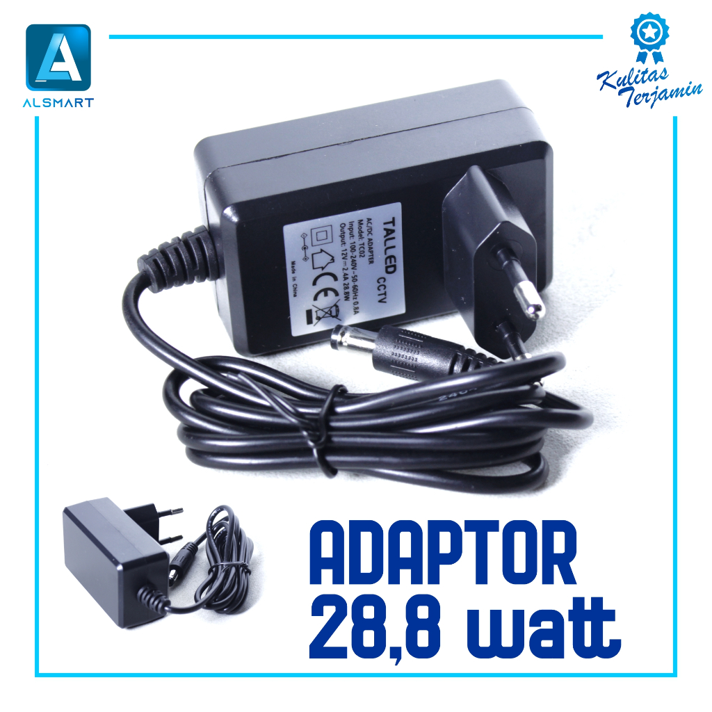 Jual Adaptor LED Neon 12V Pure Ampere 12W-28W Untuk Neon Flex / Lampu ...