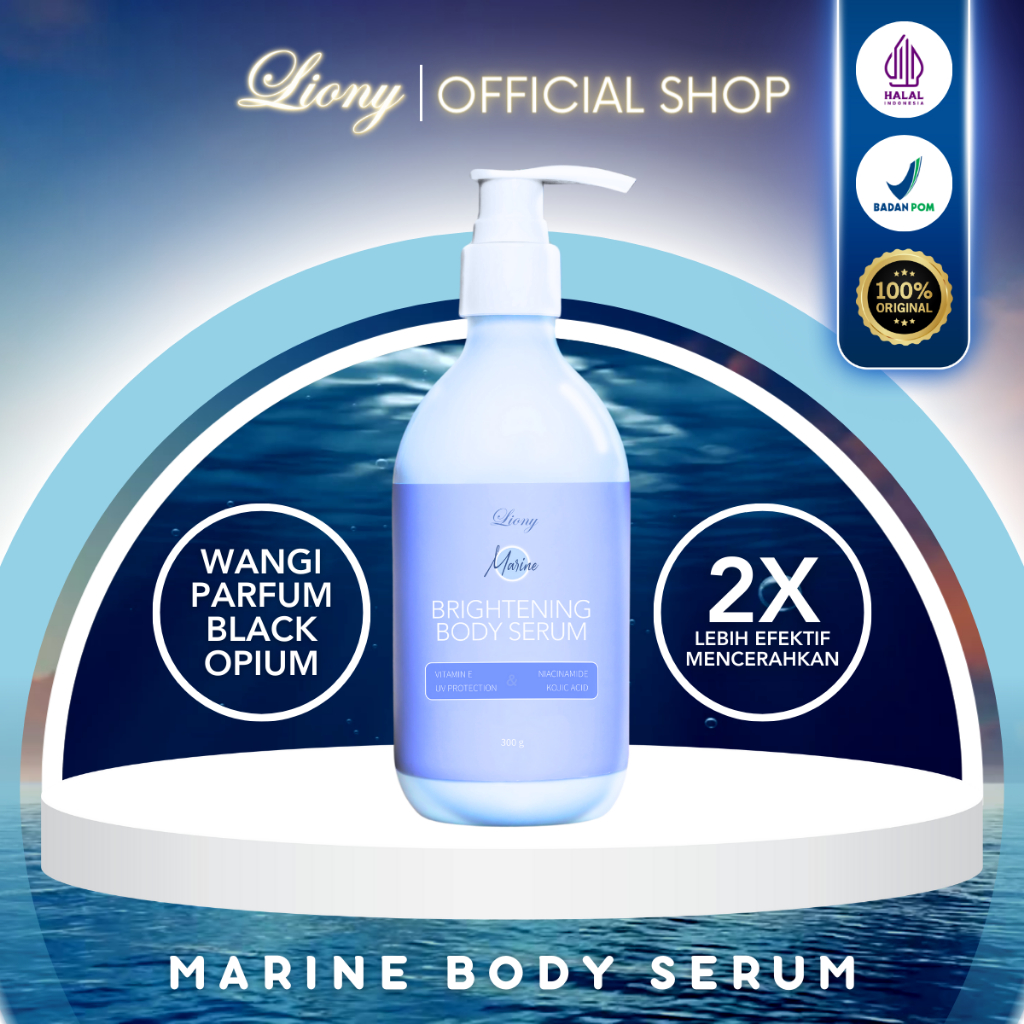 Jual LIONY Niacinamide + Kojic Acid Body Lotion Serum - Mencerahkan ...