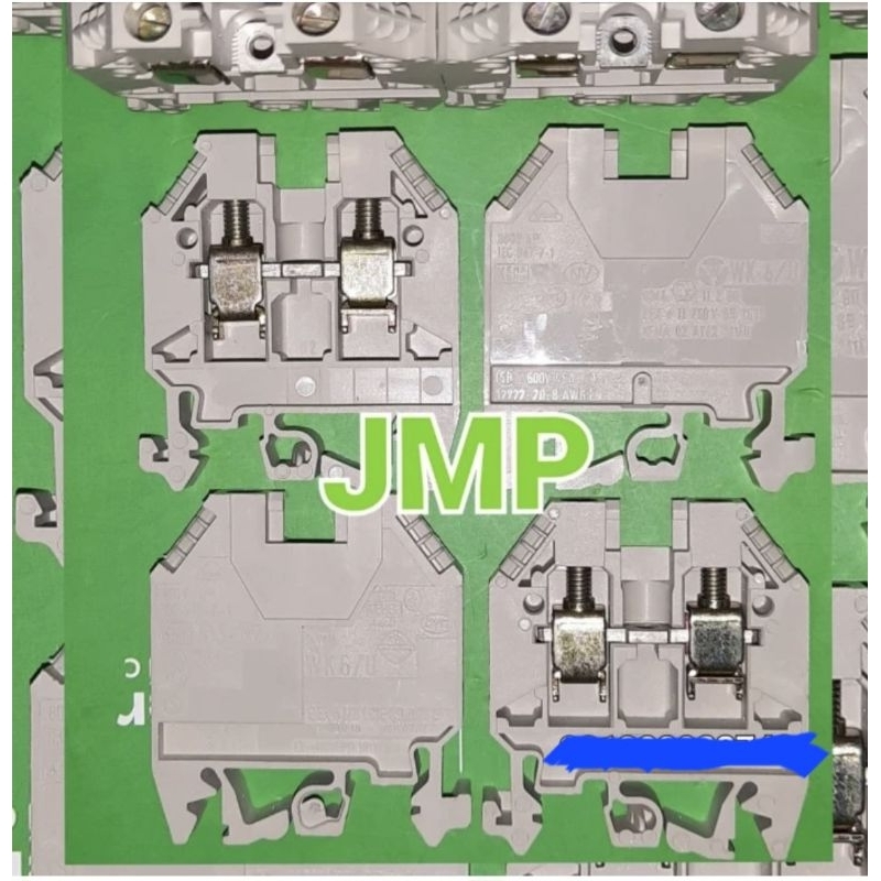 Jual Terminal Block Type Sekrup Abu-Abu WK6/U 600V 45A 6mm (AB1VV635U),Mohon Cek Stock Dahulu ...