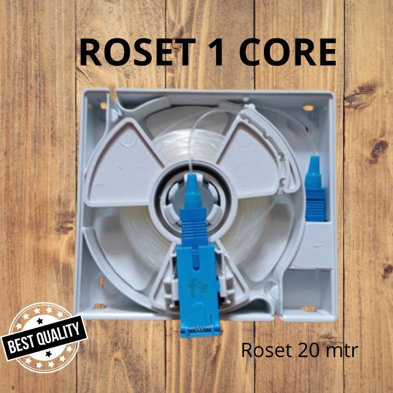 Jual Prekso Roset transparan fiber optic 1 core 20 meter | Shopee Indonesia