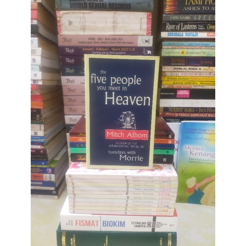 Jual Buku Original (Import) : the five people you meet in Heaven by ...