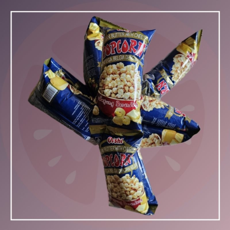Jual Oishi Popcorn Mentega Belgia Renteng 20gr x 10 | Shopee Indonesia