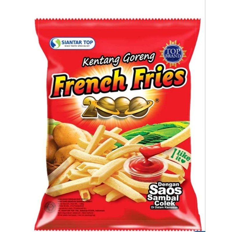 Jual Kentang Goreng French Fries 2000 Premium 138g EXP.10/11 2024 ...