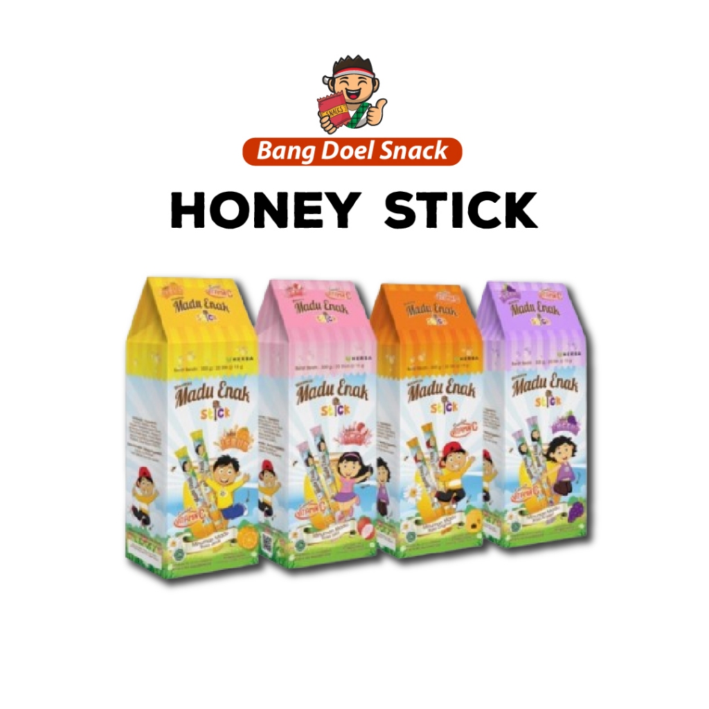 Jual Herba - Madu Stik Enak / Honey Stick 300g | Shopee Indonesia