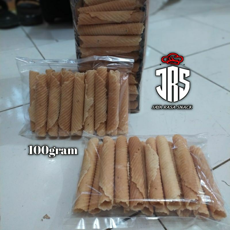 Jual JRS - Kue Semprong Roll 100gram Manis Renyah / Semprong Jucung ...