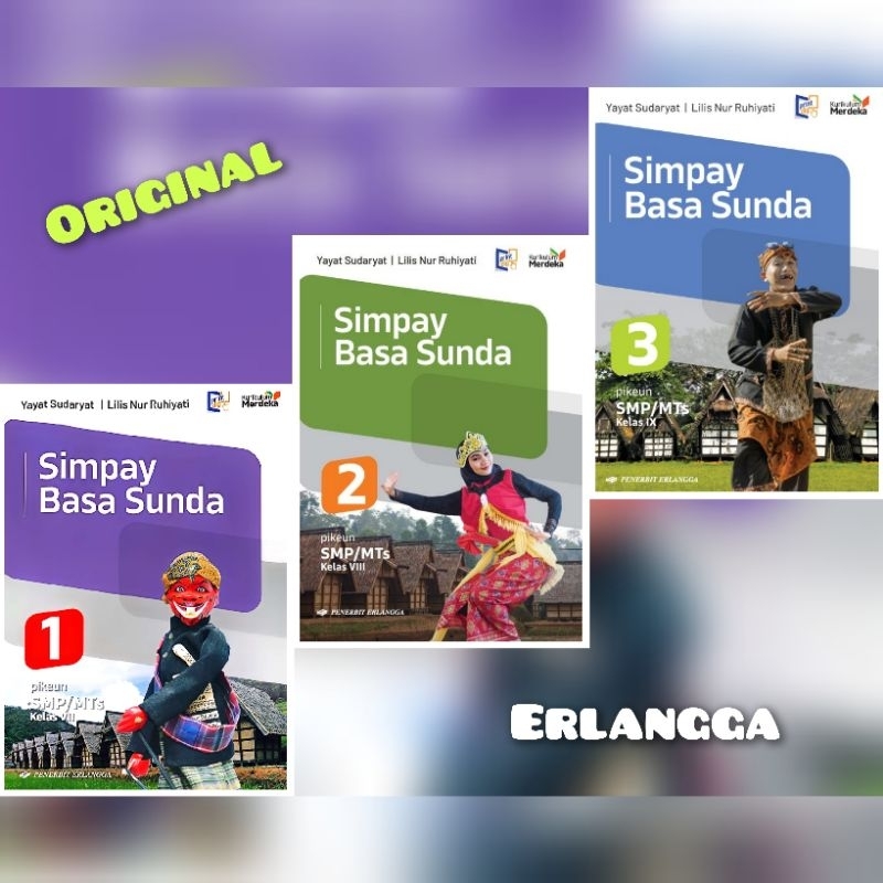 Jual Simpay Basa Sunda untuk SMP kelas 7,8,9 Merdeka Erlangga | Shopee ...