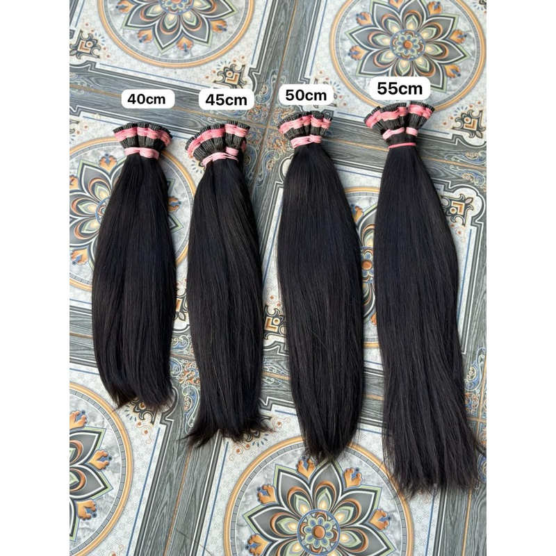Jual hair extension rambut sambung asli 100% KUALITAS BIASA free ...