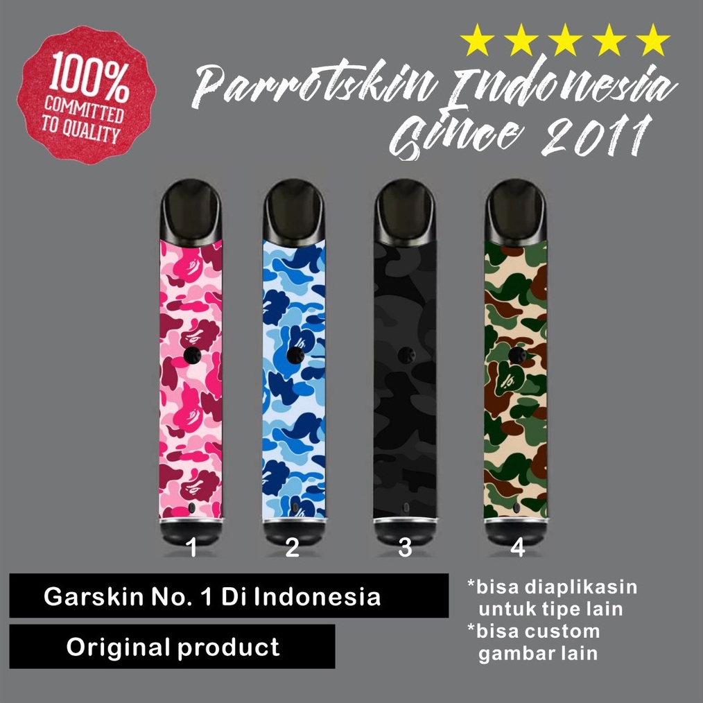 Jual HEBOH Garskin Skin pod Kuy camo army | Shopee Indonesia