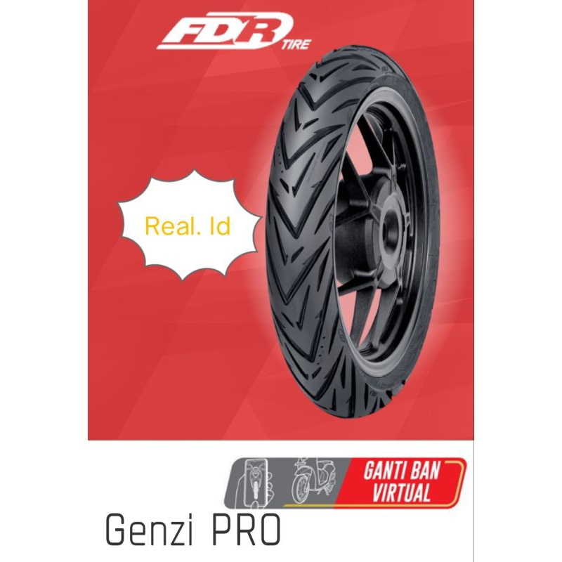 Jual Ban Tubeless FDR Genzi/Pro Series Matic dan bebek ring 14 dan 17 ...