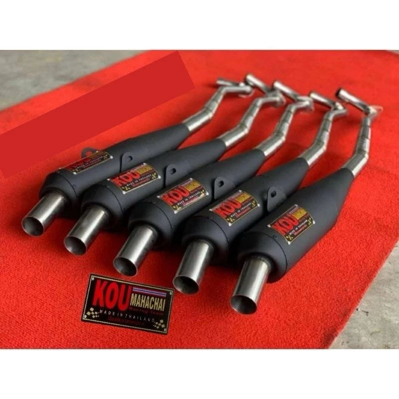 Jual TURBO loud pipe + sound reducing plug, original style, WAVE110i ...