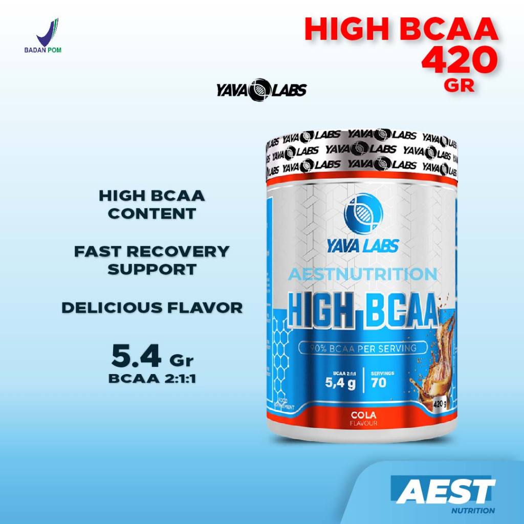 Jual Yava Labs High BCAA 420 gram YavaLabs Asam Amino | Shopee Indonesia